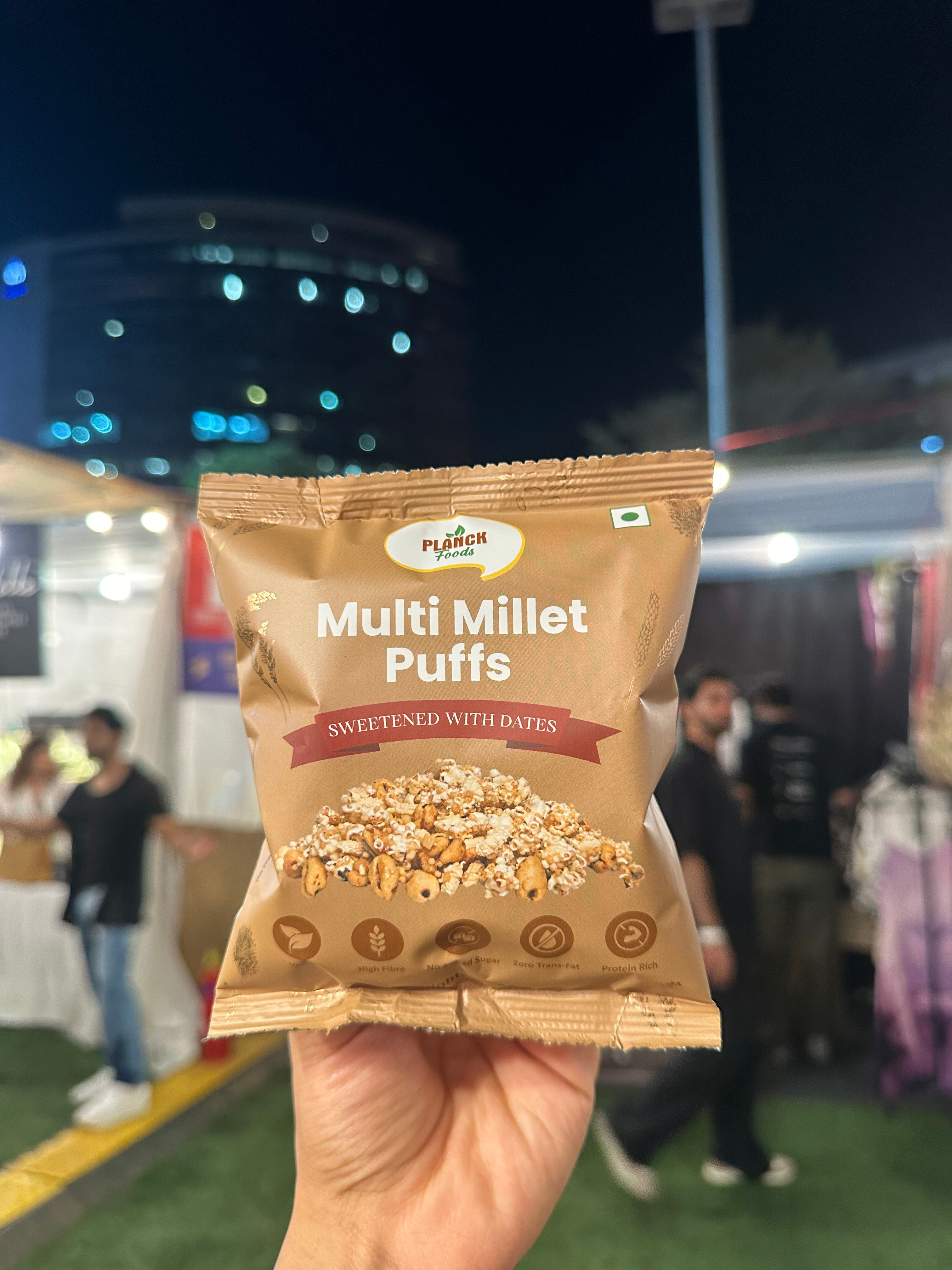 Multi Millet Puffs (pack of 6) – Planck Foods